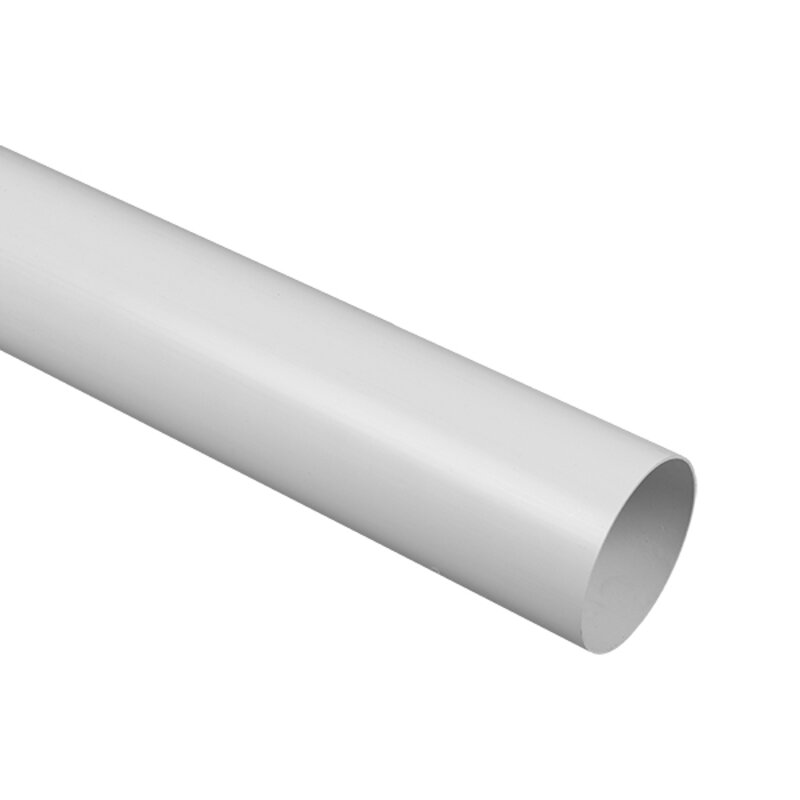 100mm Round PVC Ducting x 2m - Brymec